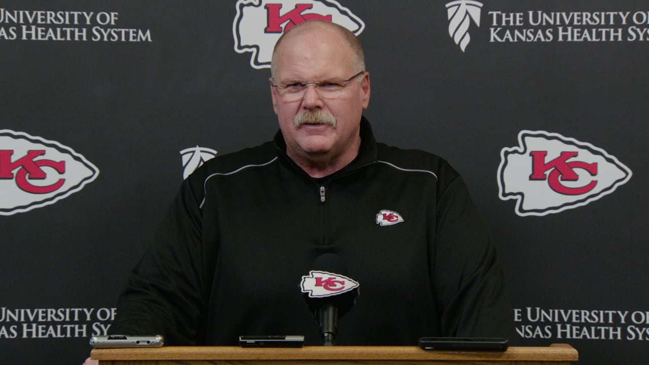 Andy Reid: "I know I've got a good locker room"