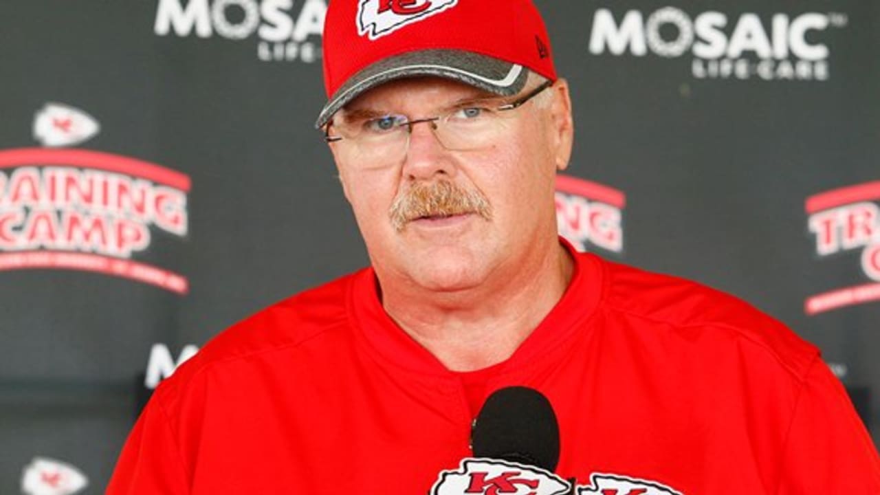 Reid Likes the Competition at Chiefs Camp