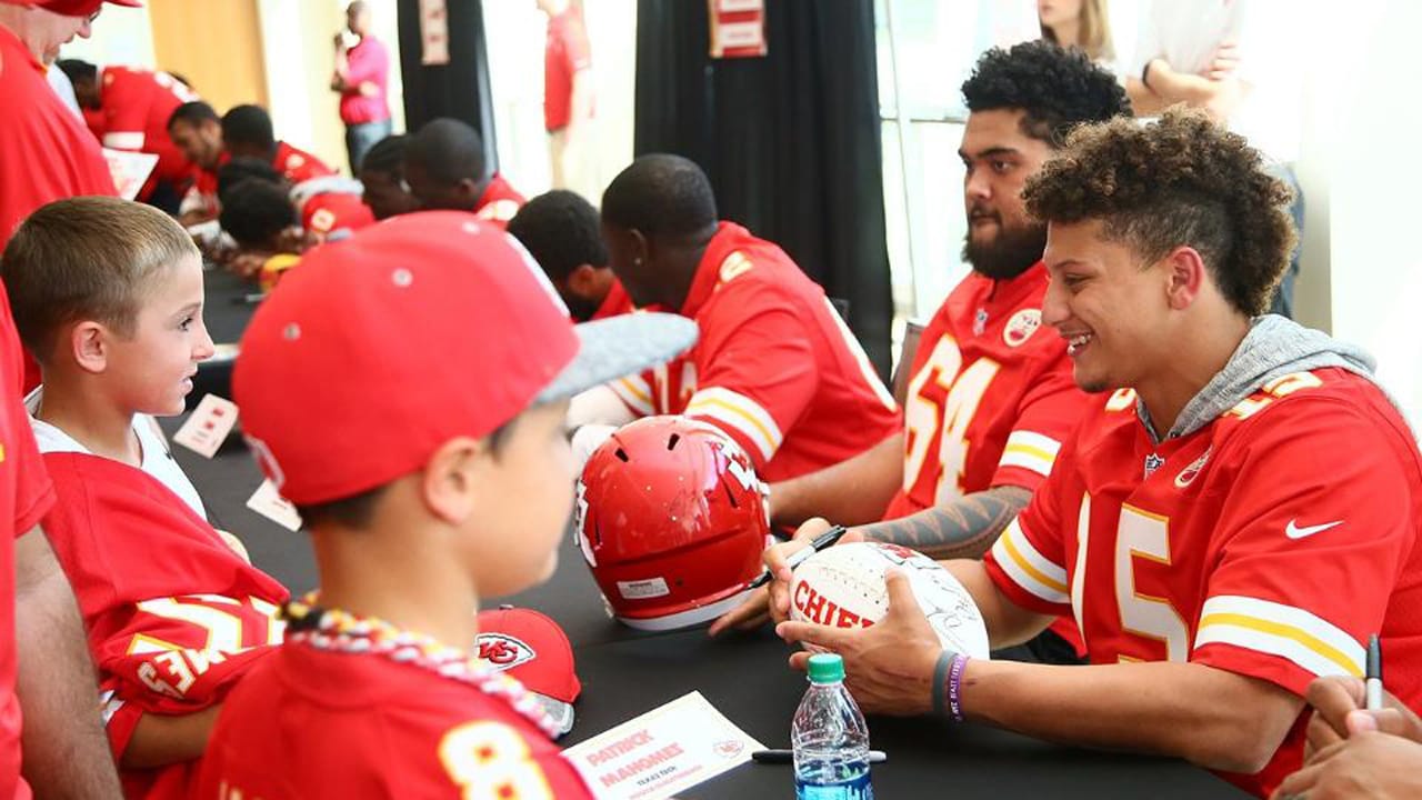 Chiefs Rookies Welcome New Season Ticket Members