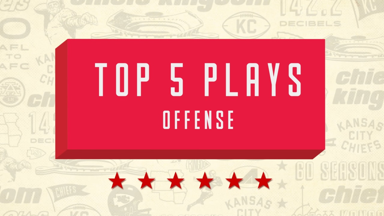 Top 5 Offensive Plays from the First 11 Weeks of 2019