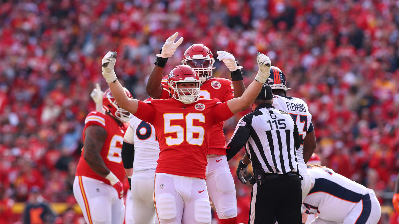 SACK: George Karlaftis Takes Down Russell Wilson to Record a Sack for ...