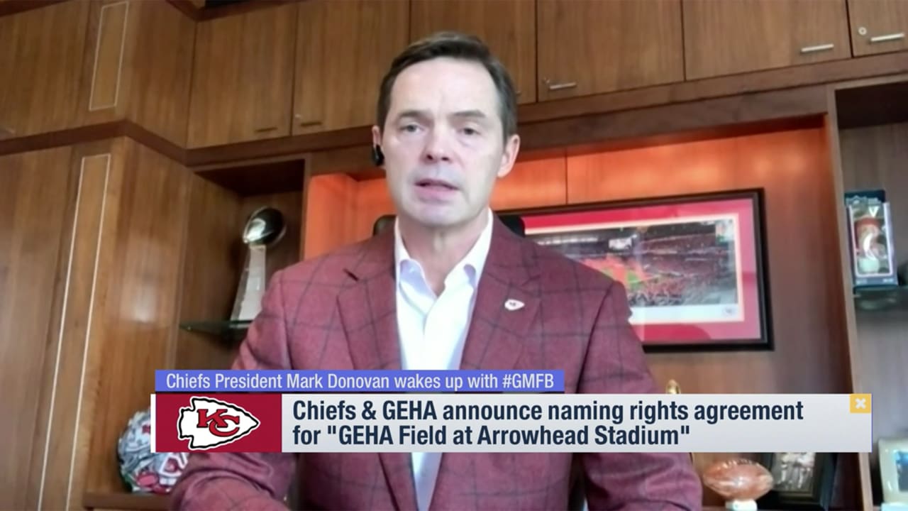 GMFB: Chiefs President Mark Donovan Talks Andy Reid, Patrick Mahomes ...