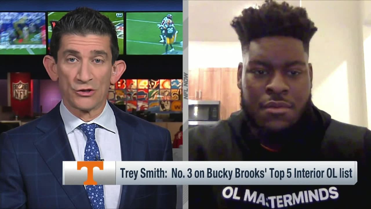 OL Trey Smith Reacts to Orlando Brown Jr. Praising Him on Twitter