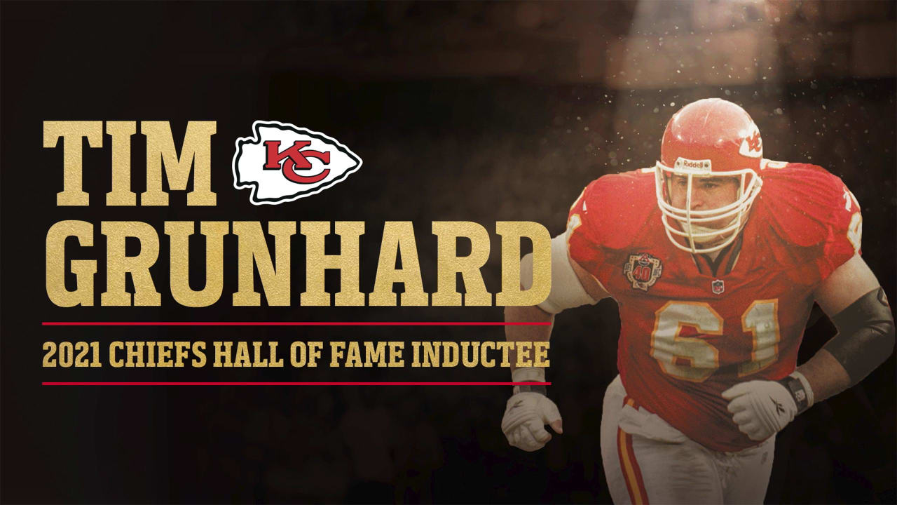 Chiefs 2021 Hall of Fame Inductee Tim Grunhard