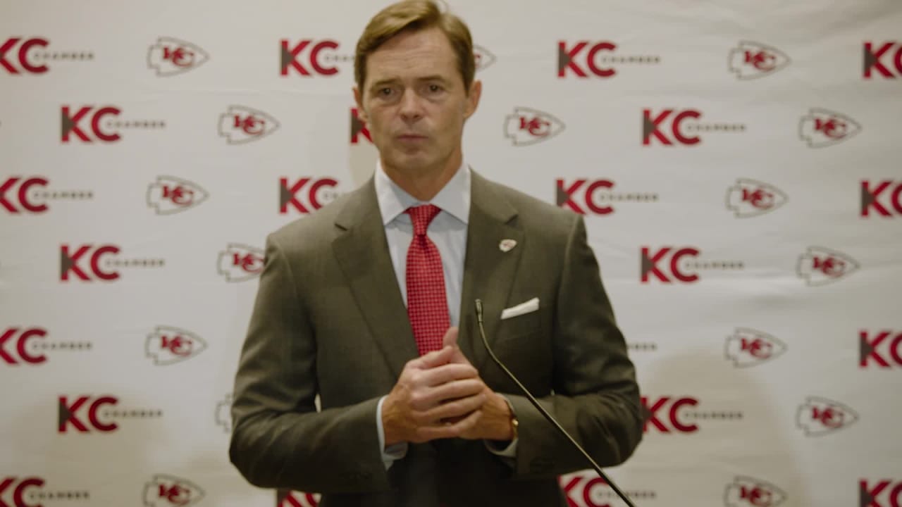 Kansas City Chiefs team president Mark Donovan: "The Kansas City Chiefs ...