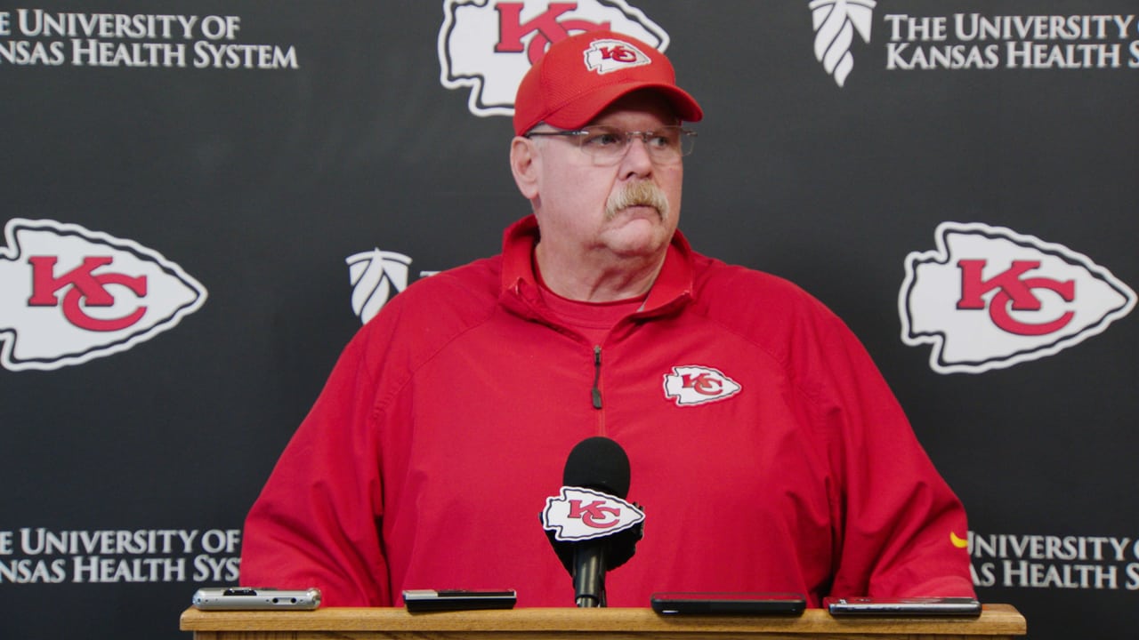 Andy Reid: "They're playing hard and aggressive football"