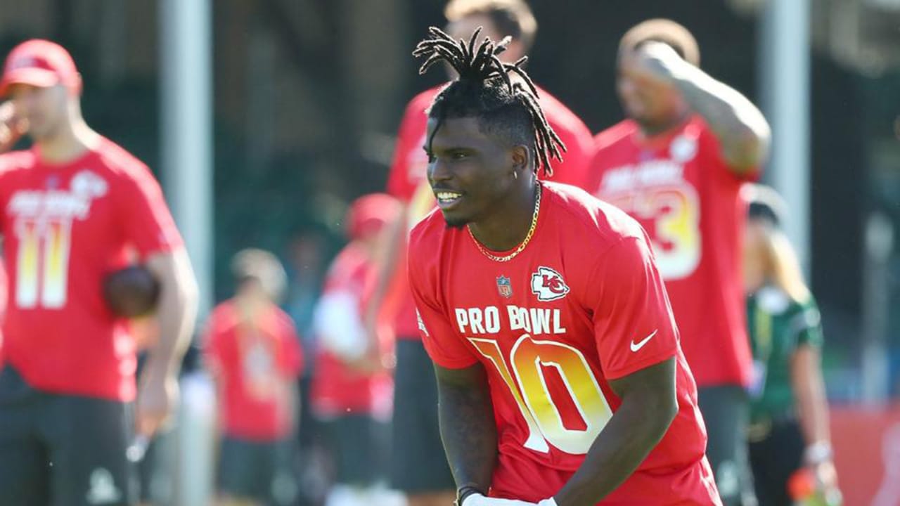 Tyreek Hill Draws Praise from His Peers at the Pro Bowl