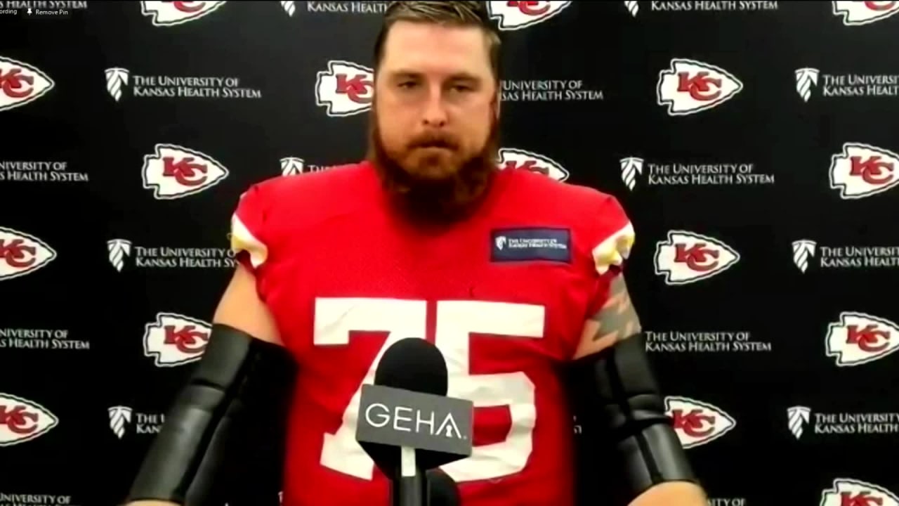 Mike Remmers: "It's been great having guys that have a lot of ...