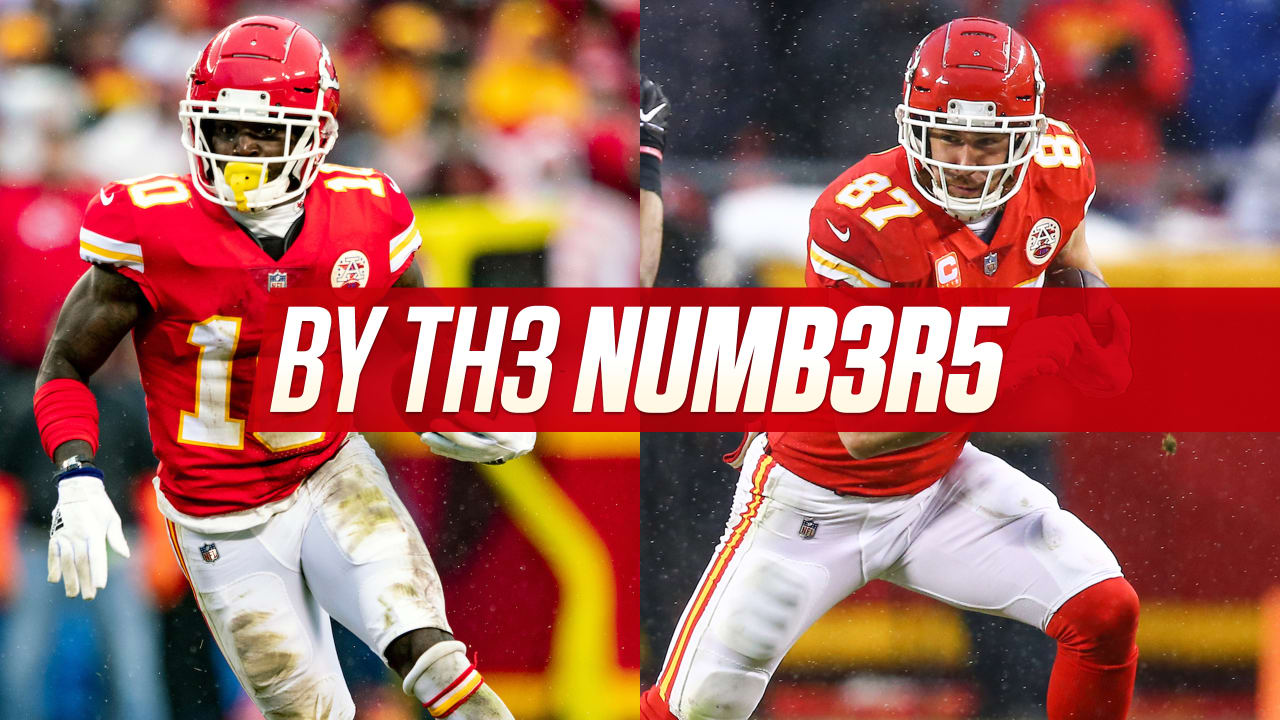 Chiefs by the Numbers: A Pair of Historic Pass-Catchers