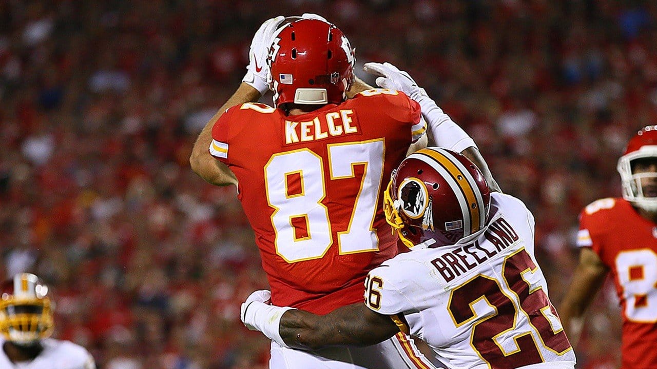 freeD: Travis Kelce Makes a Leaping TD Catch