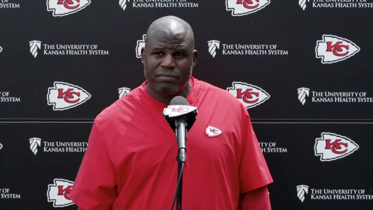 Eric Bieniemy: "You hate to see good kids get hurt"