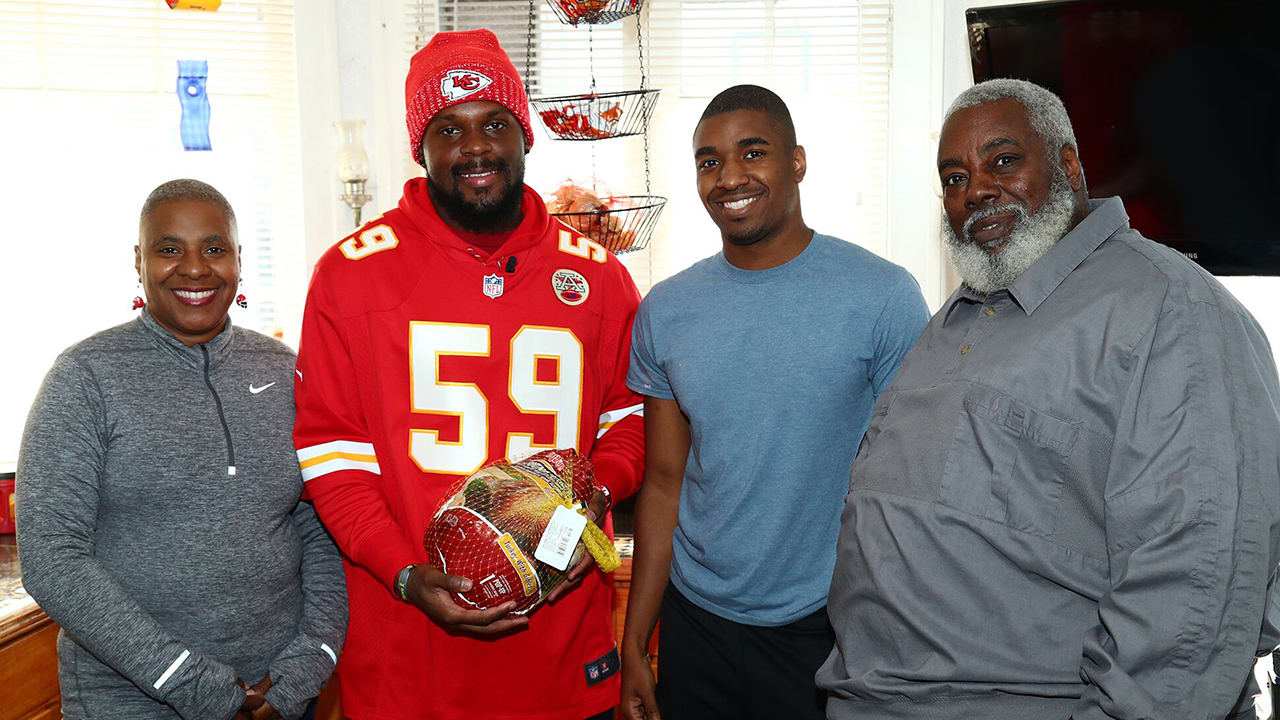 Several Chiefs Embrace the Spirit of Giving This Holiday Season