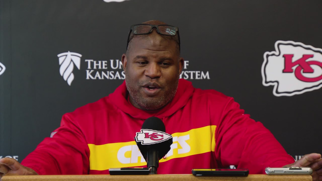 Eric Bieniemy: "At kickoff time, we let it all go"