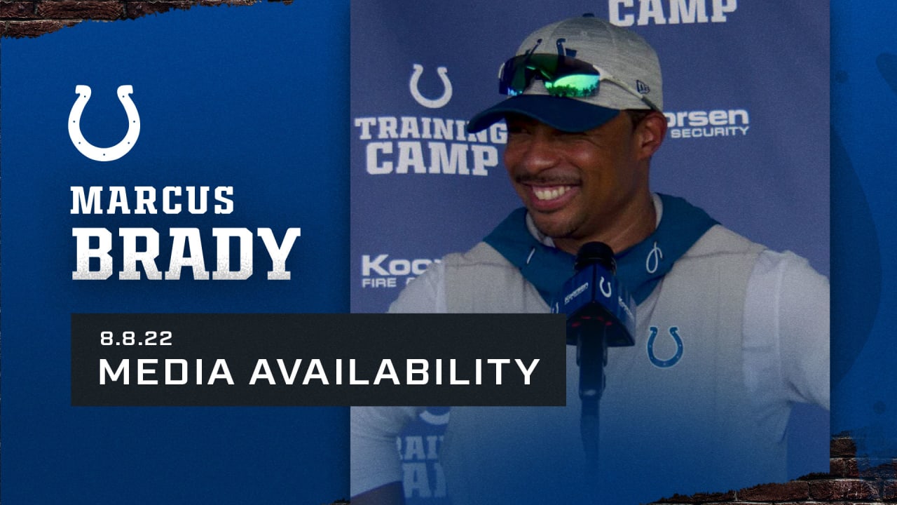 Marcus Brady: 2022 Training Camp, August 8