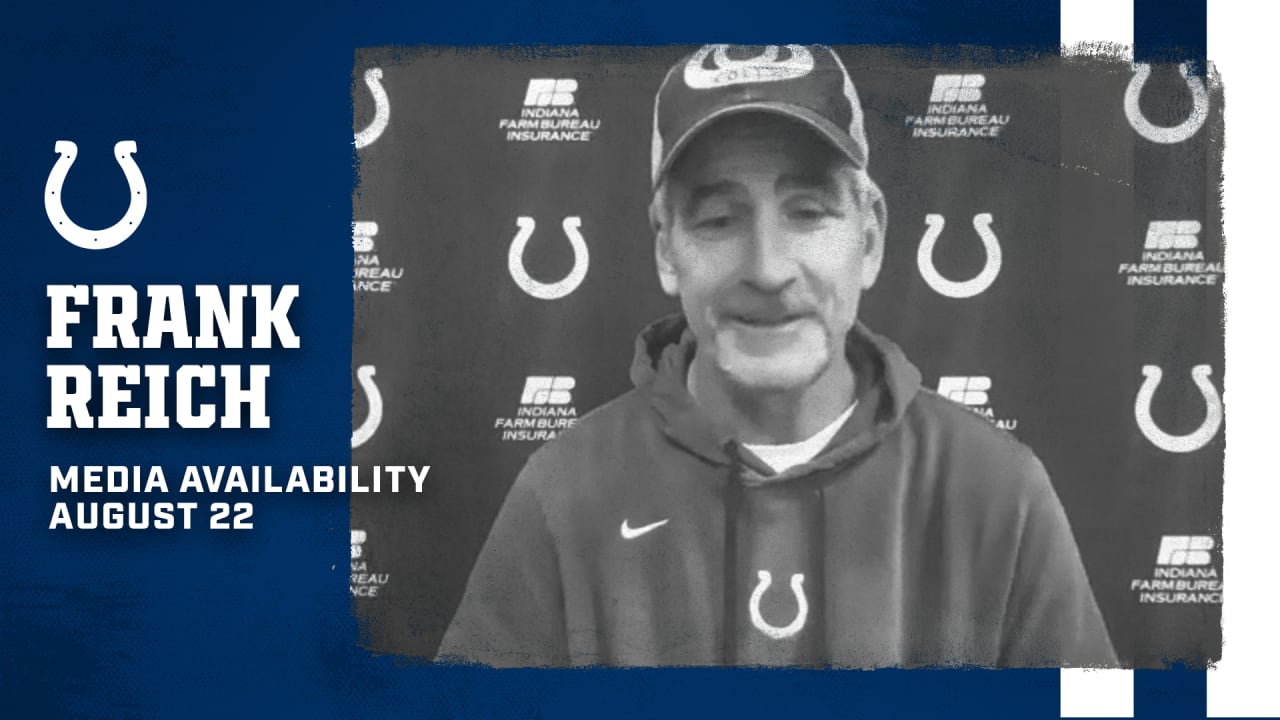 Colts head coach Frank Reich on the health of Jack Doyle and evaluating ...
