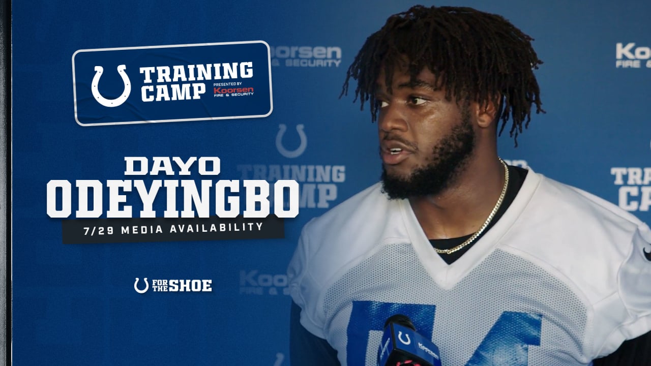 Dayo Odeyingbo: Training Camp media availability, July 29
