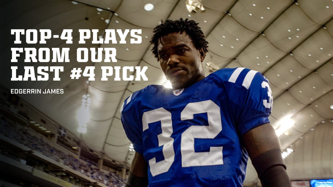 Edgerrin James: The Top Four Plays From Our Last #4 Pick