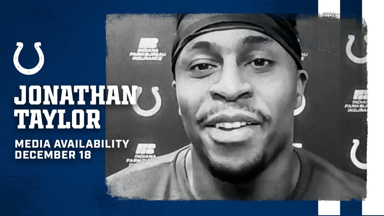 Colts rookie RB Jonathan Taylor on growth in rookie season