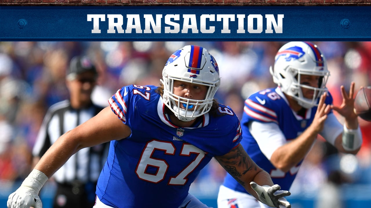 Colts Claim T Luke Tenuta Off Waivers From Buffalo Bills, Release CB ...