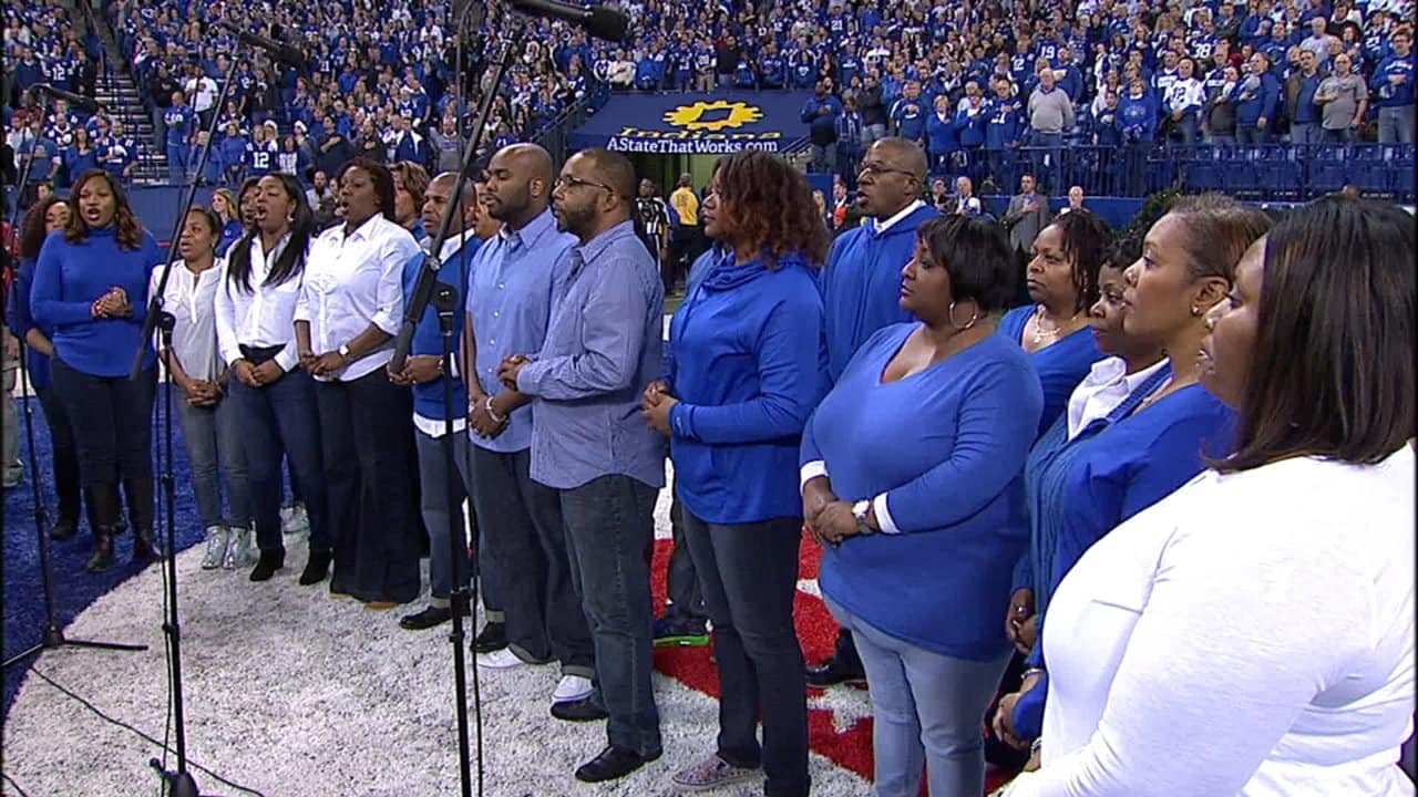National Anthem - Texans vs. Colts
