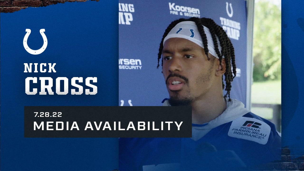Nick Cross: 2022 Training Camp, July 28