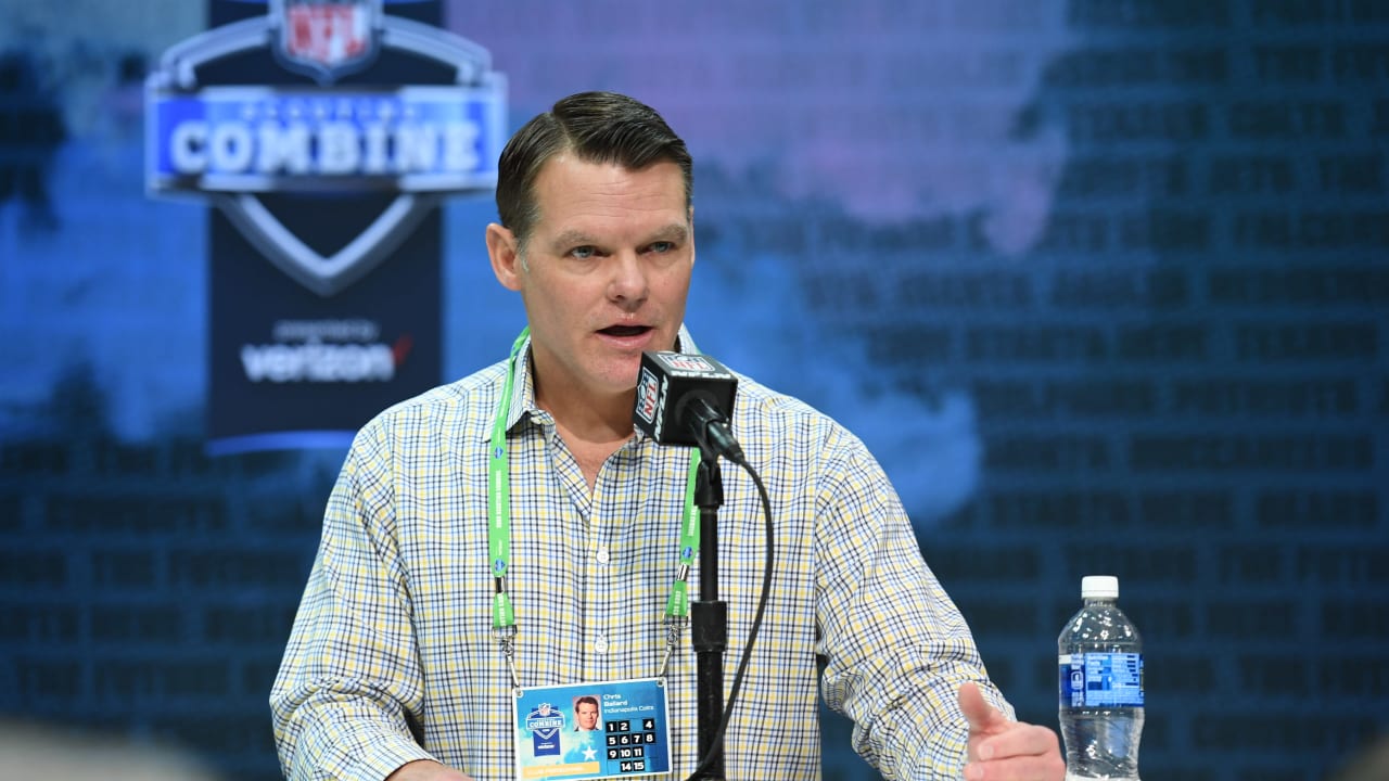 Chris Ballard Speaks To The Media At The 2020 NFL Combine