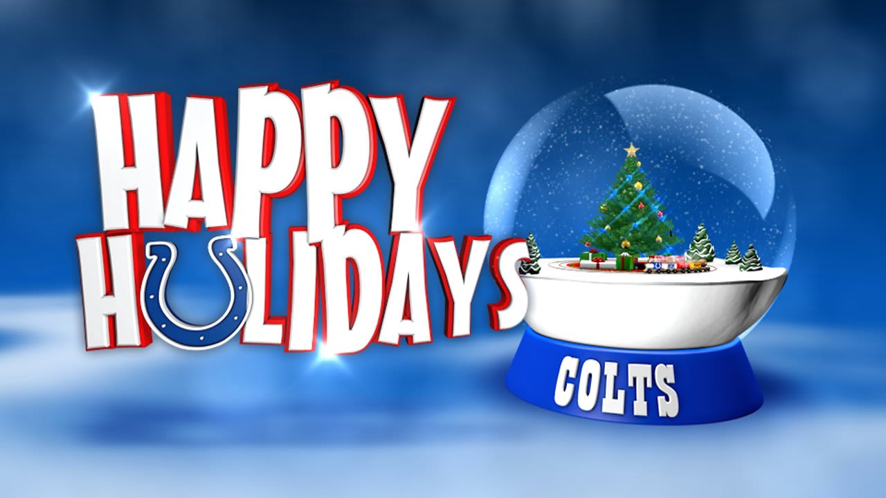 Happy Holidays from the Indianapolis Colts