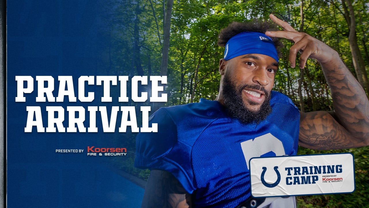 2023 Colts Training Camp: Practice Arrival, August 8