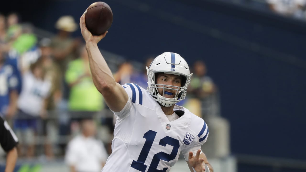 Andrew Luck Leads Two Scoring Drives In First Game Action Since 2016 Finale