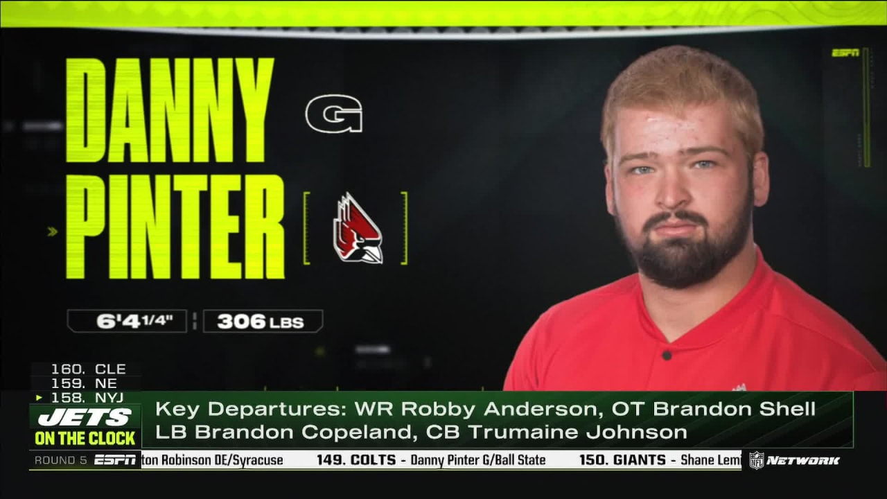 NFLN | Indianapolis Colts Select Danny Pinter With 149th Pick