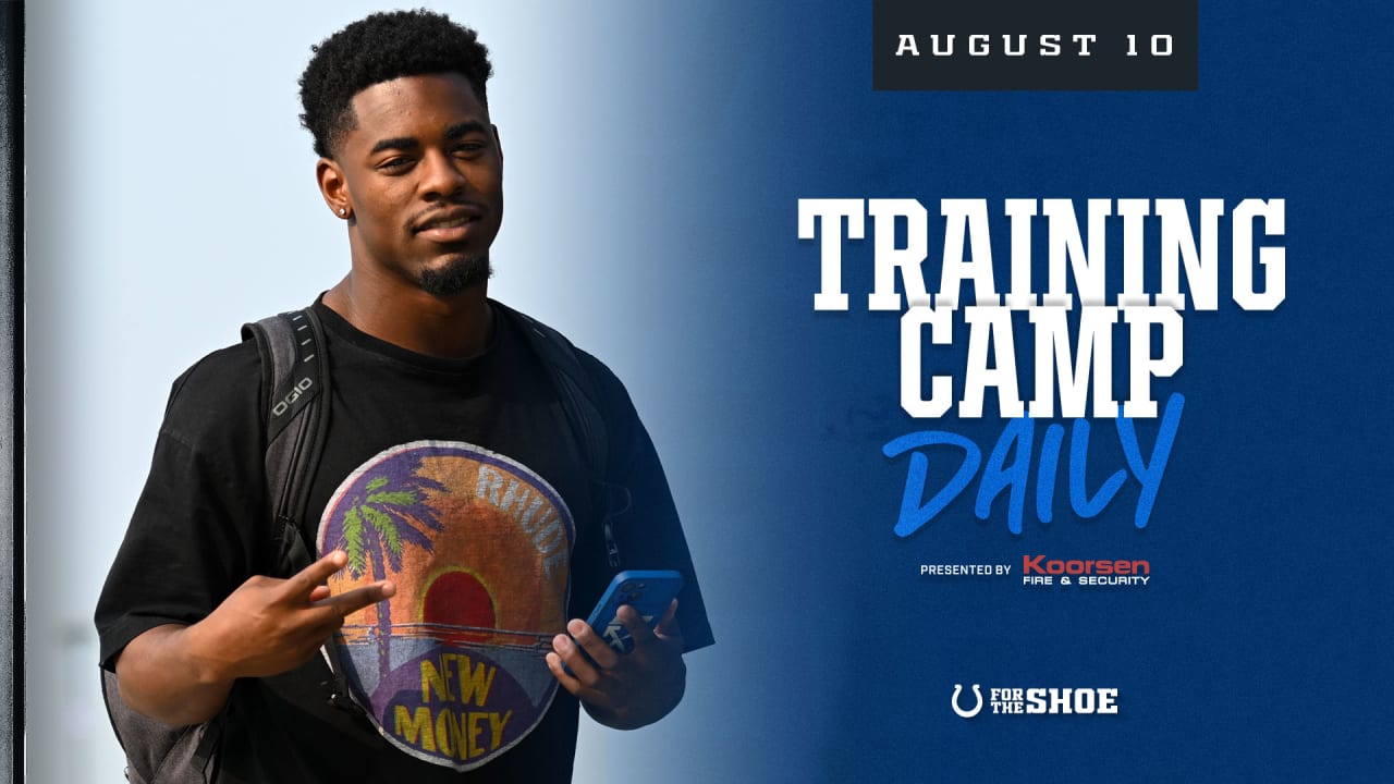 Colts Training Camp Daily: Day 10, featuring Deon Jackson
