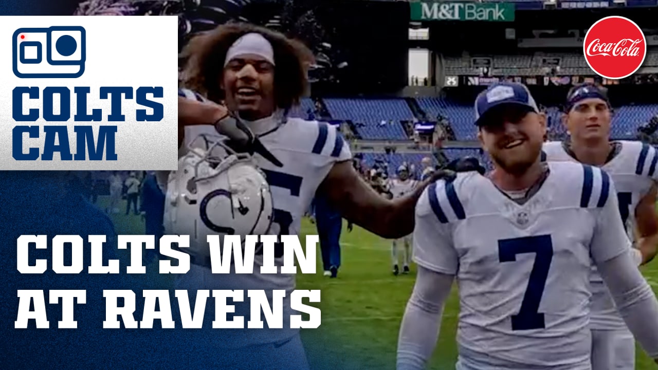 Colts Cam: Overtime Win in Baltimore
