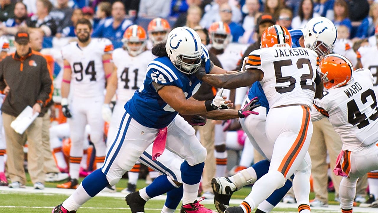 Colts vs Browns: Samson Satele