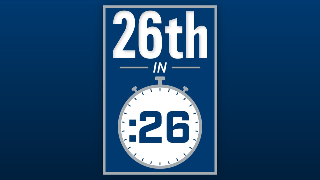 26th Pick in 26 Seconds: Feb. 27th