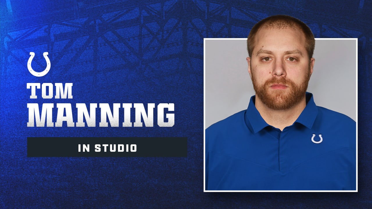 Tight Ends Coach Tom Manning In Studio