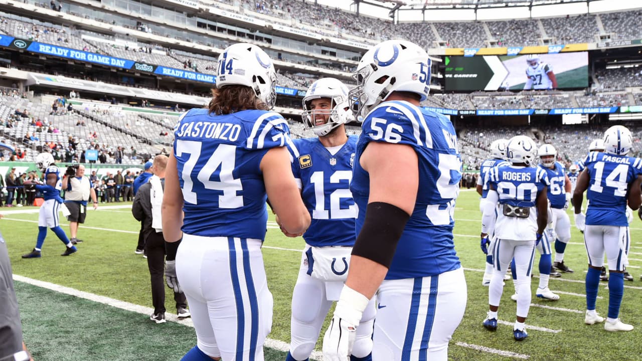 Colts On The Field At MetLife Stadium