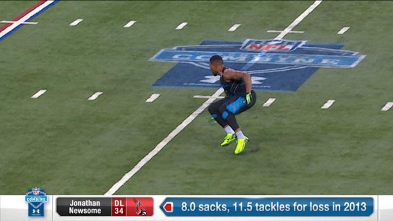 2014 Combine workout: Jonathan Newsome