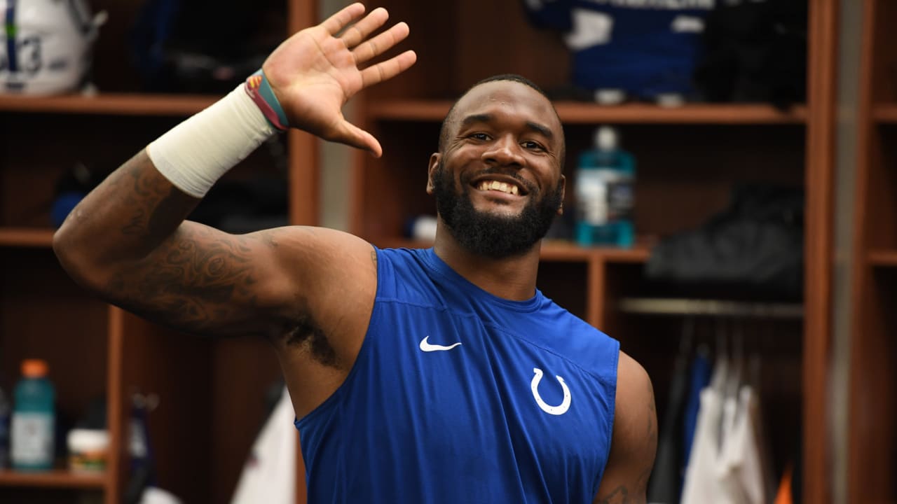 Inside The Locker Room: Colts Vs. Texans