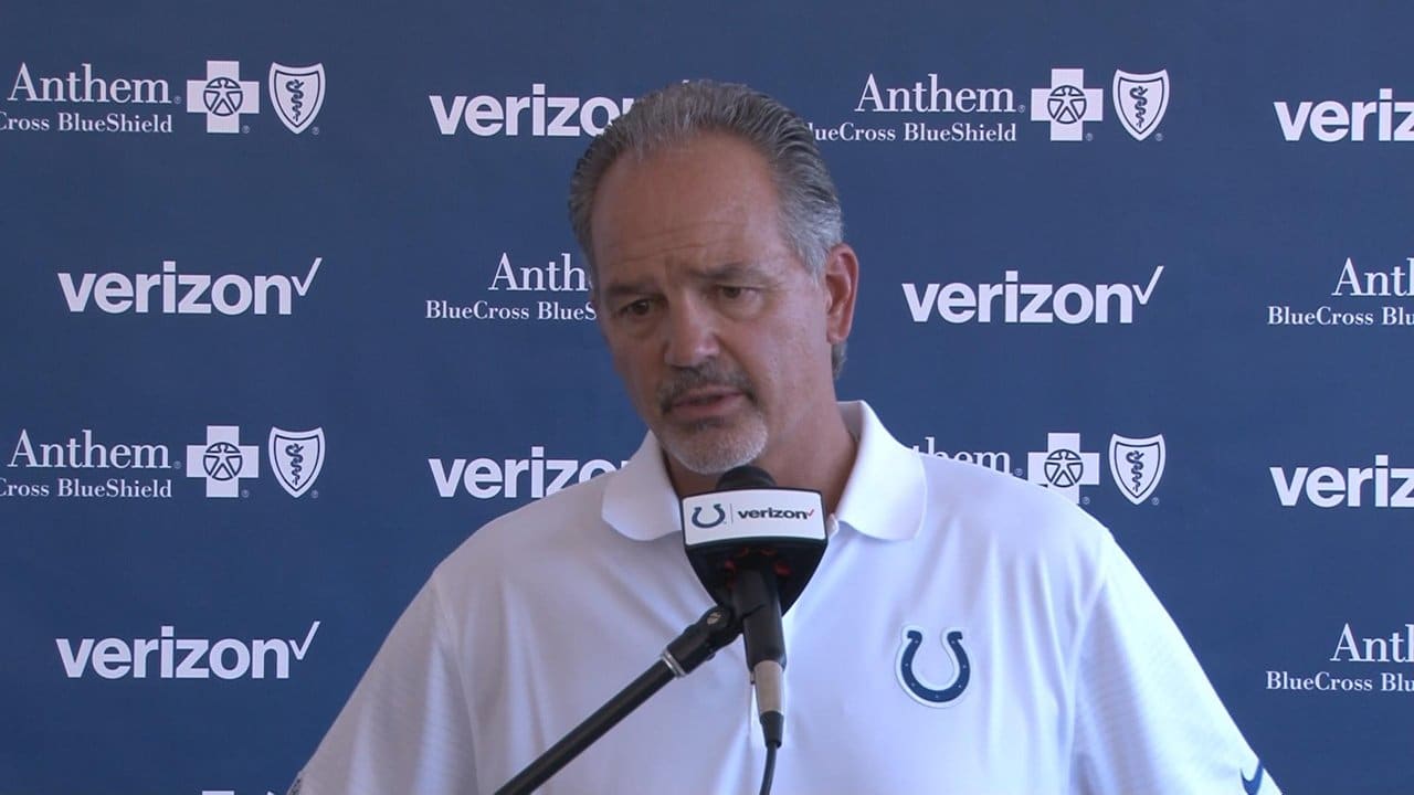 Full Coach Pagano Press Conference: Day One