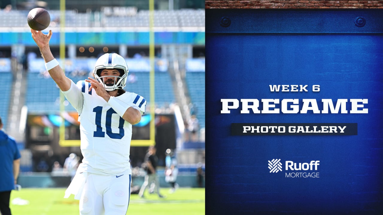 Pregame Photos: Colts at Jaguars, Week 6