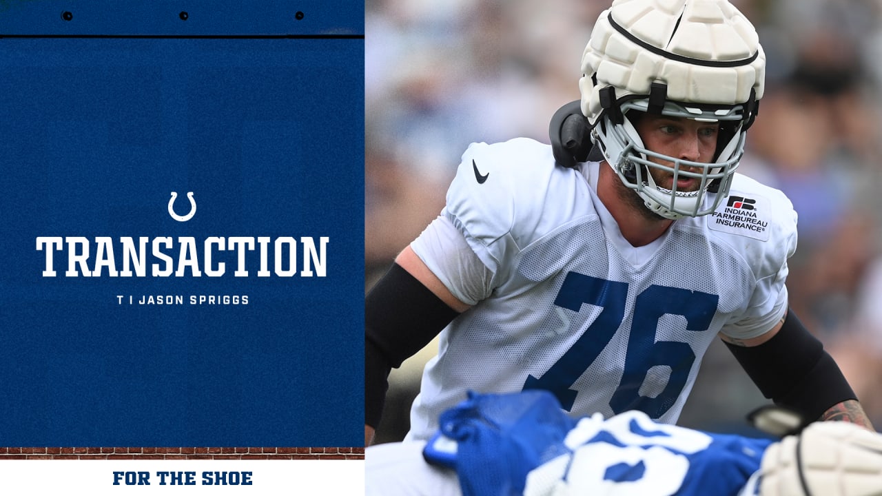 Colts Release OL Jason Spriggs
