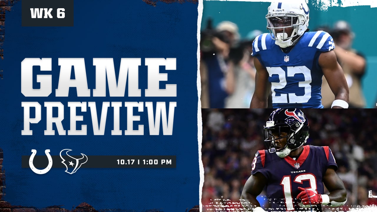 Game Preview: Colts Vs. Texans