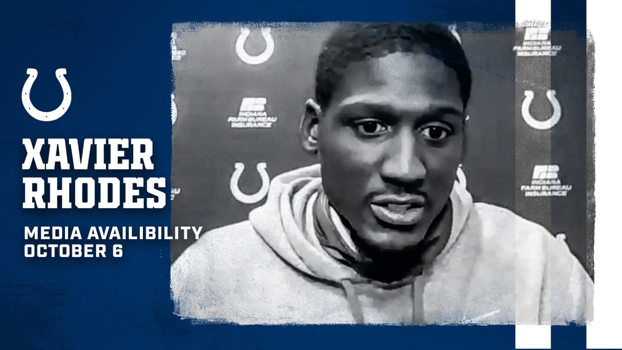 Colts DB Xavier Rhodes on facing Odell Beckham Jr. in Week 5