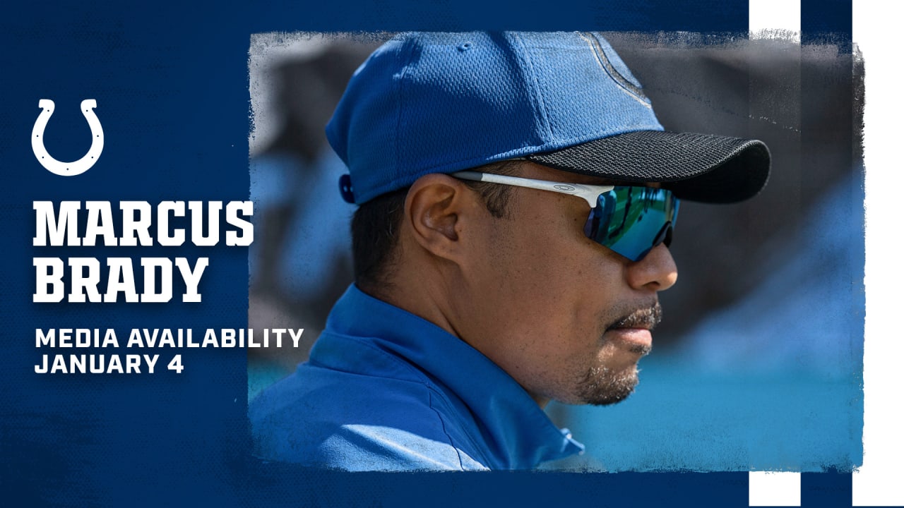 OC Marcus Brady: Colts at Jaguars, Week 18