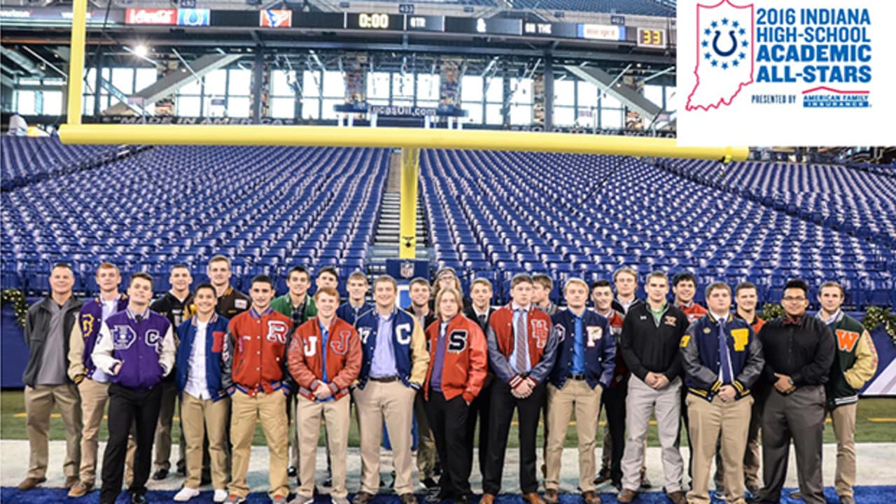 Colts Honor 2016 Indiana High School Academic All-Stars