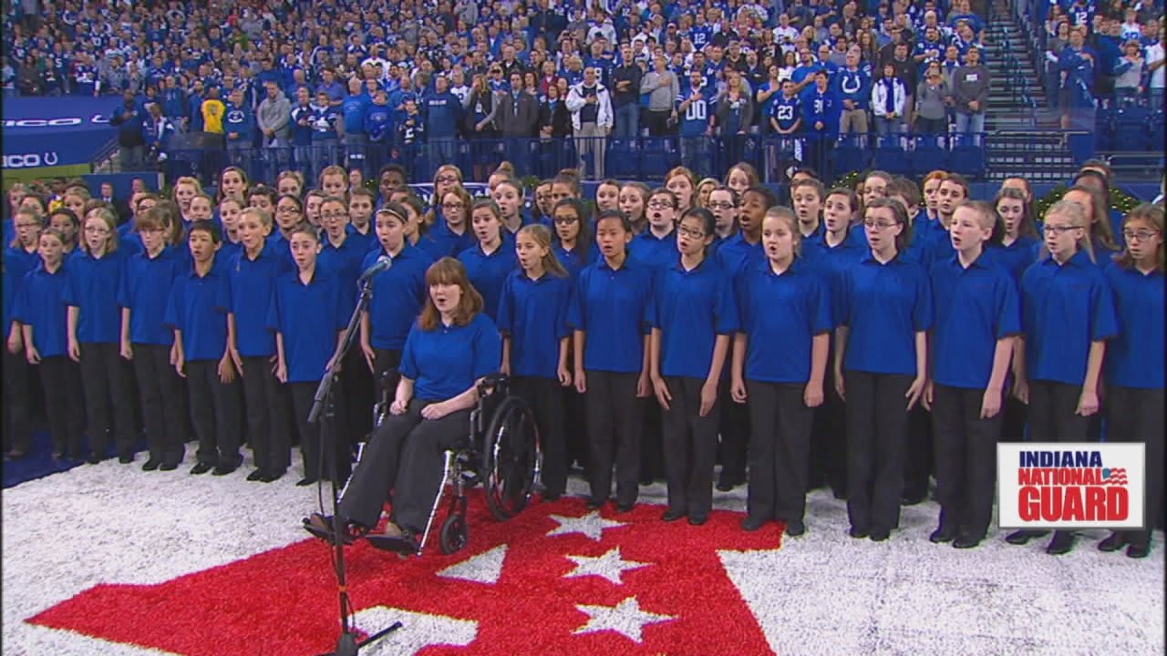 National Anthem: Colts vs. Texans
