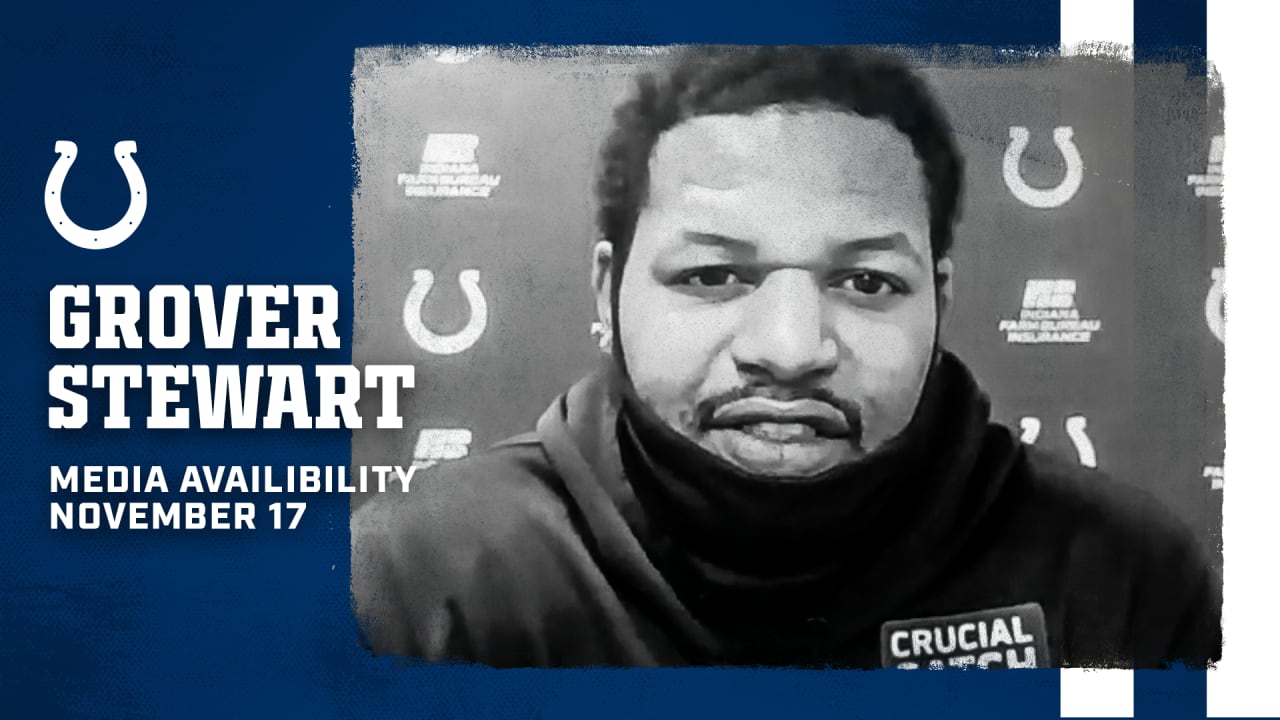 Colts DL Grover Stewart on changing his body