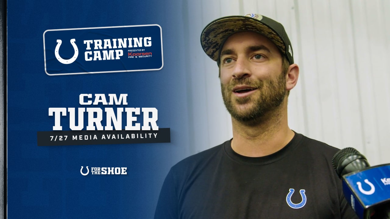 Cam Turner: Training camp media availability, July 27