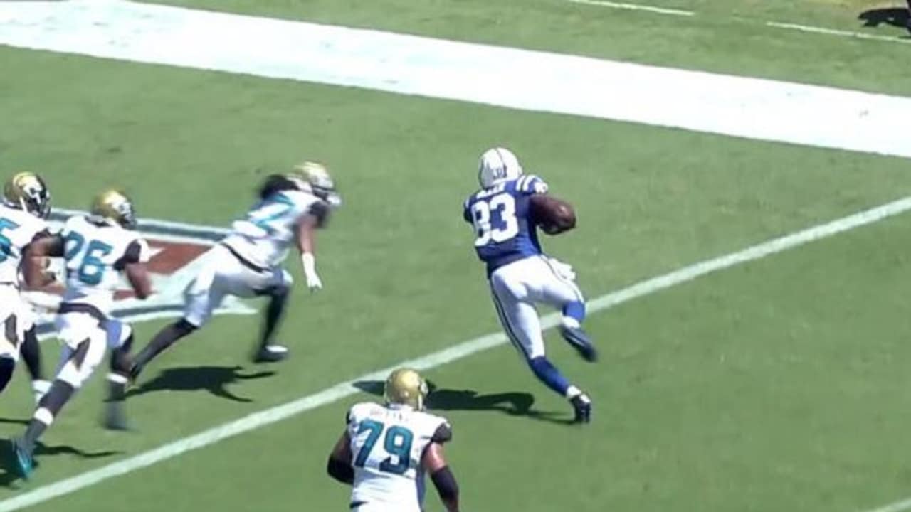 Andrew Luck 1-yard touchdown pass to Dwayne Allen