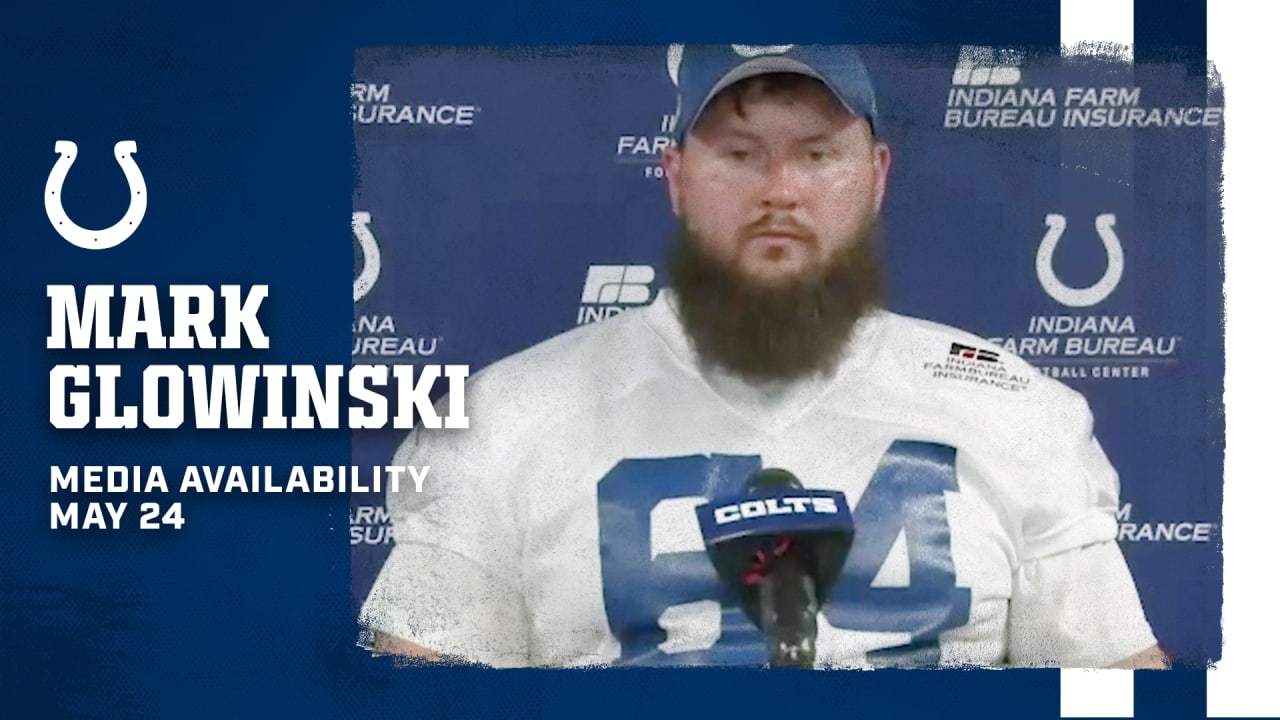 Colts OL Mark Glowinski on continuity on offensive line